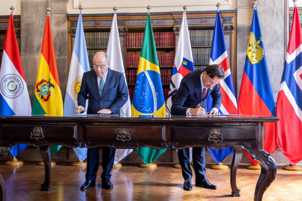 Mercosul e Efta assinam acordo de livre comércio | Diario de Pernambuco - Rumo aos 200 anos