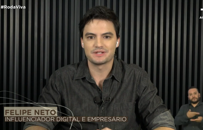 Felipe Neto admite erros e diz que debate é sobre liberdade, não sobre ...