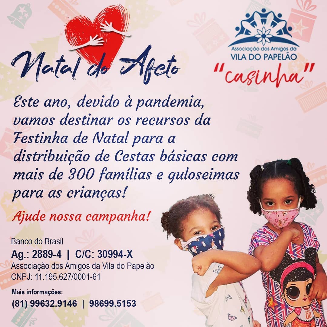 Famílias da comunidade do Coque recebem cestas básicas de Natal por ...