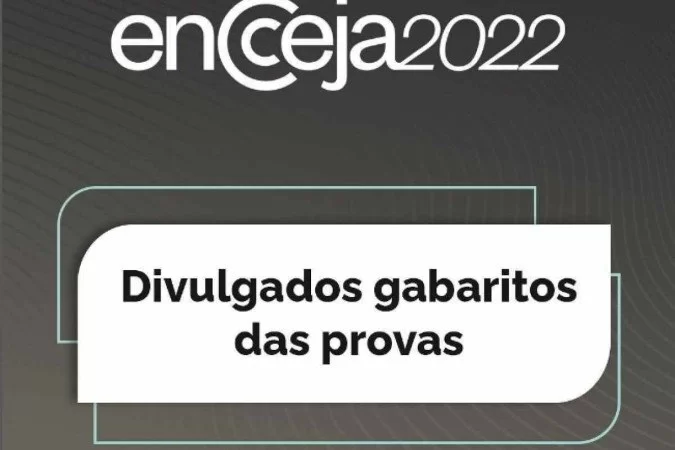 Inep divulga gabaritos da prova objetiva do Encceja 2022 | DP Educação ... Inep divulga gabaritos da prova objetiva do Encceja 2022 | DP Educação ...