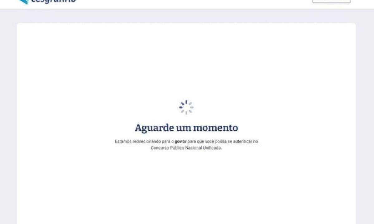 Concurso Unificado: plataforma de inscrições apresenta instabilidade ...