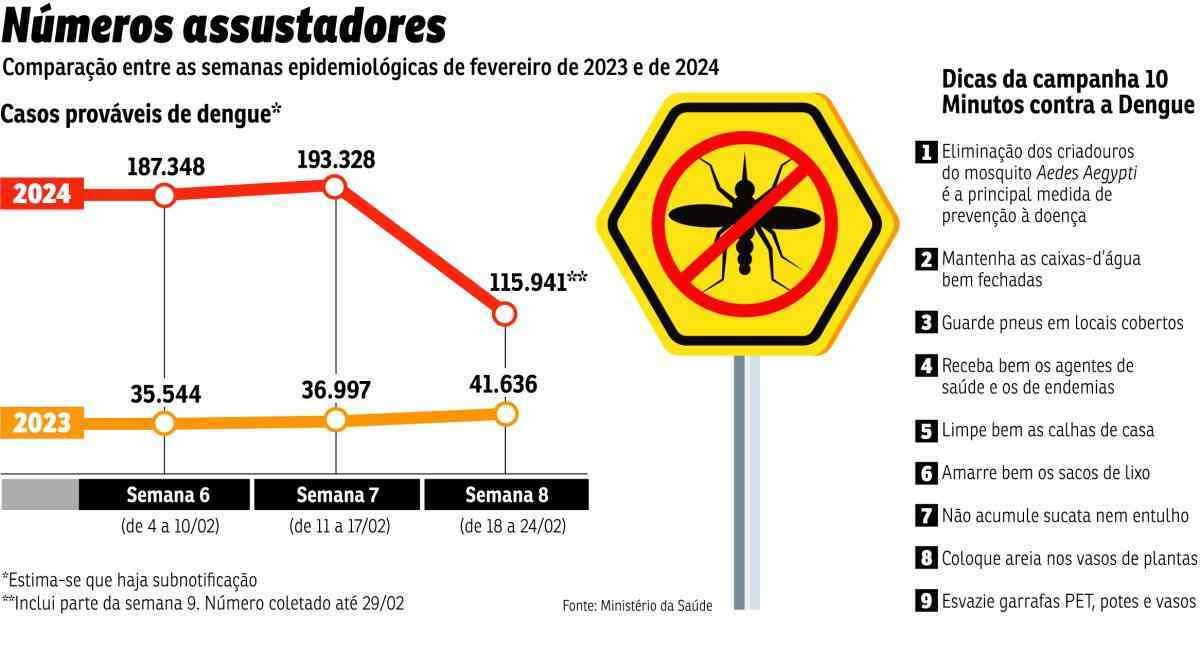Dengue Brasil Registra Média De 17 Mil Novos Casos Por Dia Em 2024